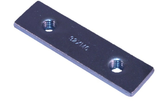 THREADED PLATE 5mm THREADED HOLES 32 mm BETWEEN CENTERS (3340-02508) P ...